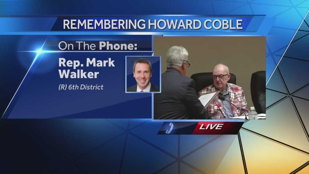 Congressman Mark Walker's thoughts on the passing of Howard Coble