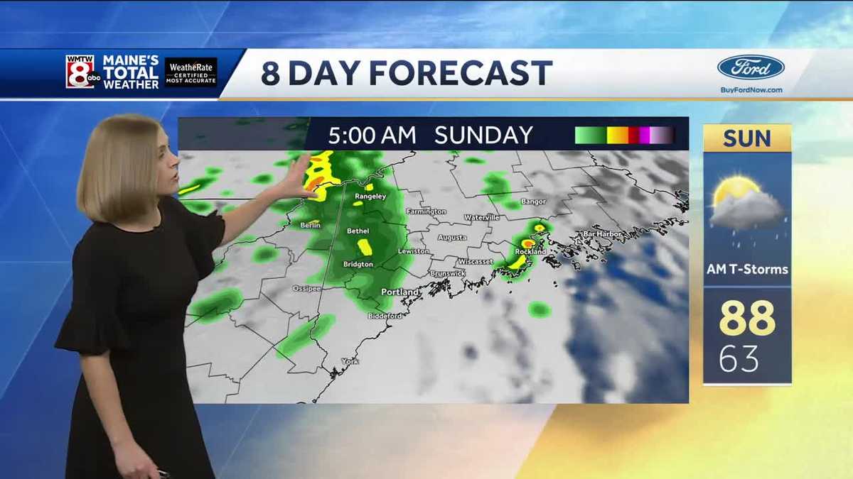 Cooler overnight, nothing but sunshine Saturday