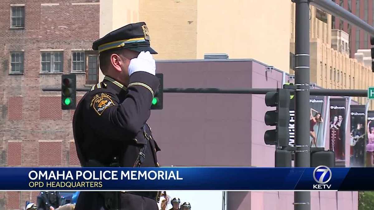 Omaha police memorial held Tuesday