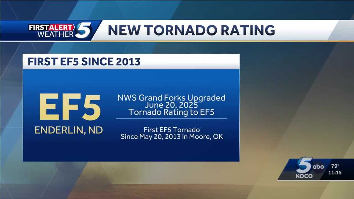North Dakota twister rated first EF-5 since 2013 Moore tornado