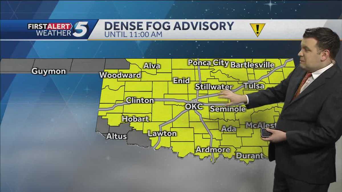 FORECAST: Dense Fog & Cold Front