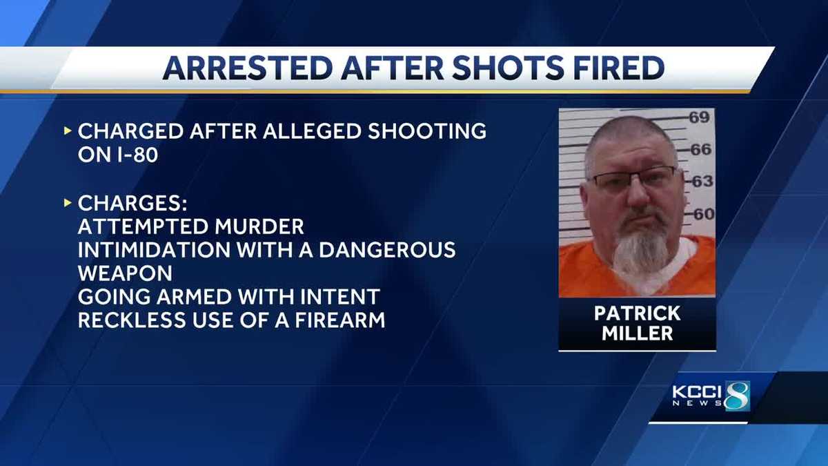 Semi-truck driver arrested for shooting at another driver in Iowa