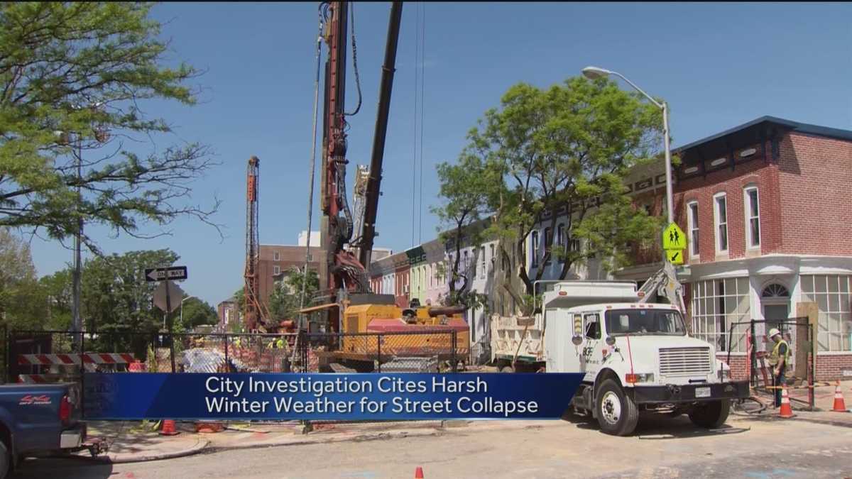 City report released in 26th Street collapse