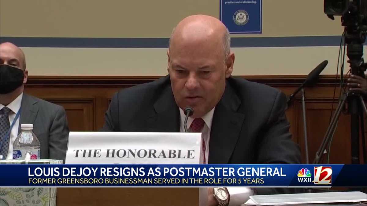 Louis DeJoy resigns as Postmaster General after 5 years in position