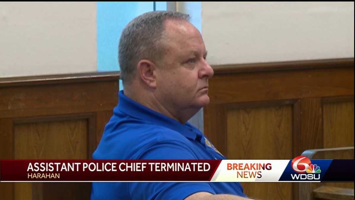 WDSU Investigates: Harahan Assistant Police Chief fired