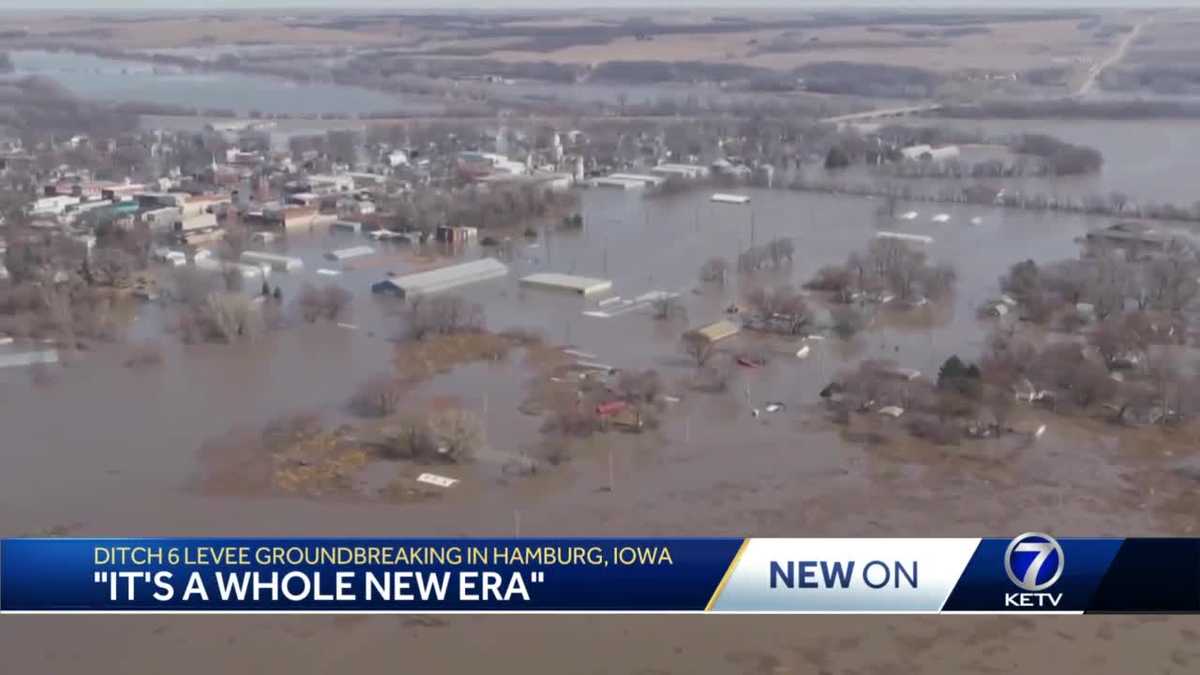 'It's a whole new era,' Ditch 6 levee groundbreaking in southwest Iowa