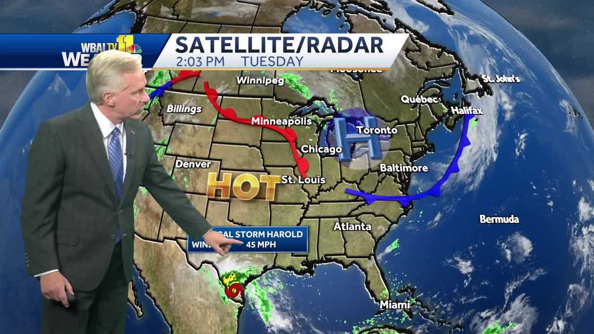 Low humidity, clear skies should continue Wednesday