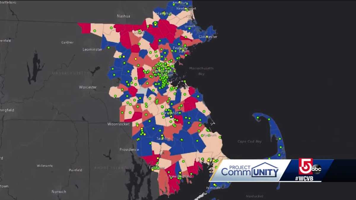 Greater Boston Food Bank distributes food to Framingham residents in need