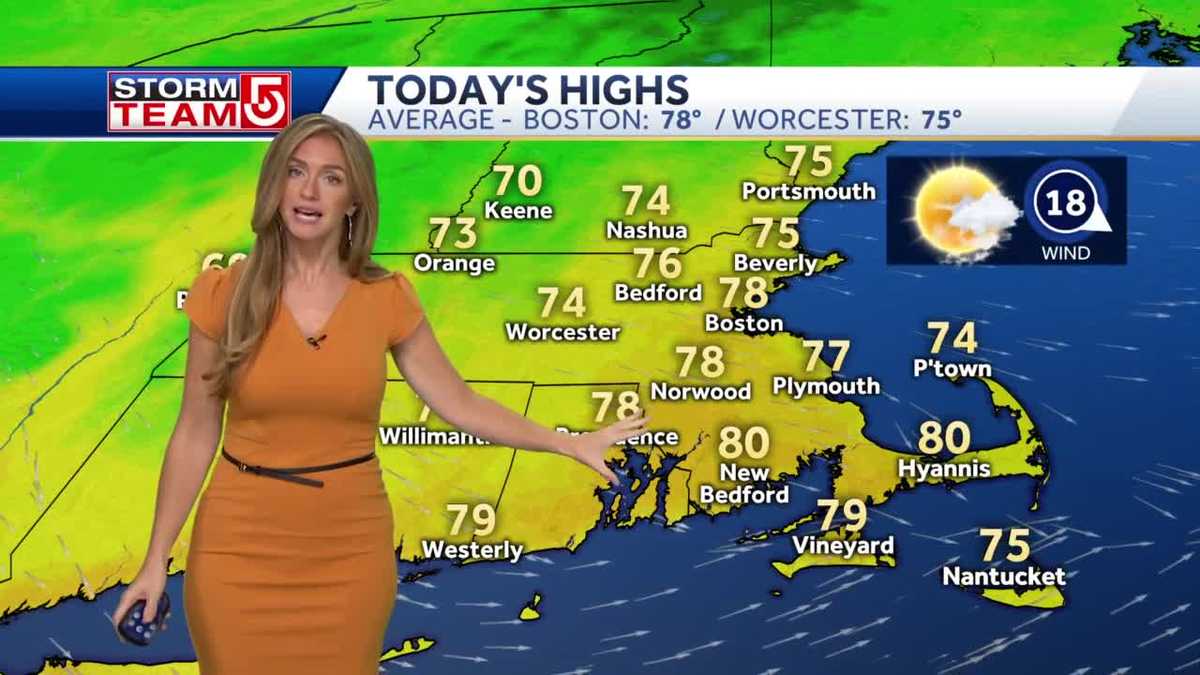 Video: Refreshing weather to close out weekend, kick off work week