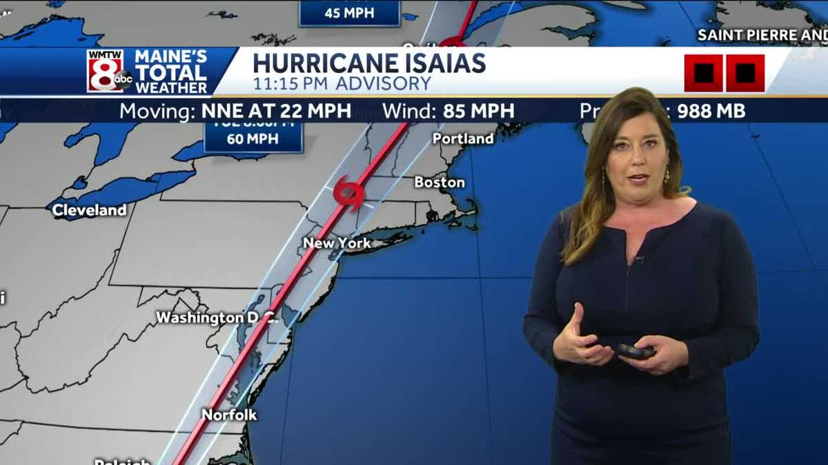 Hurricane Isaias makes landfall, brings tropical storm conditions to ...