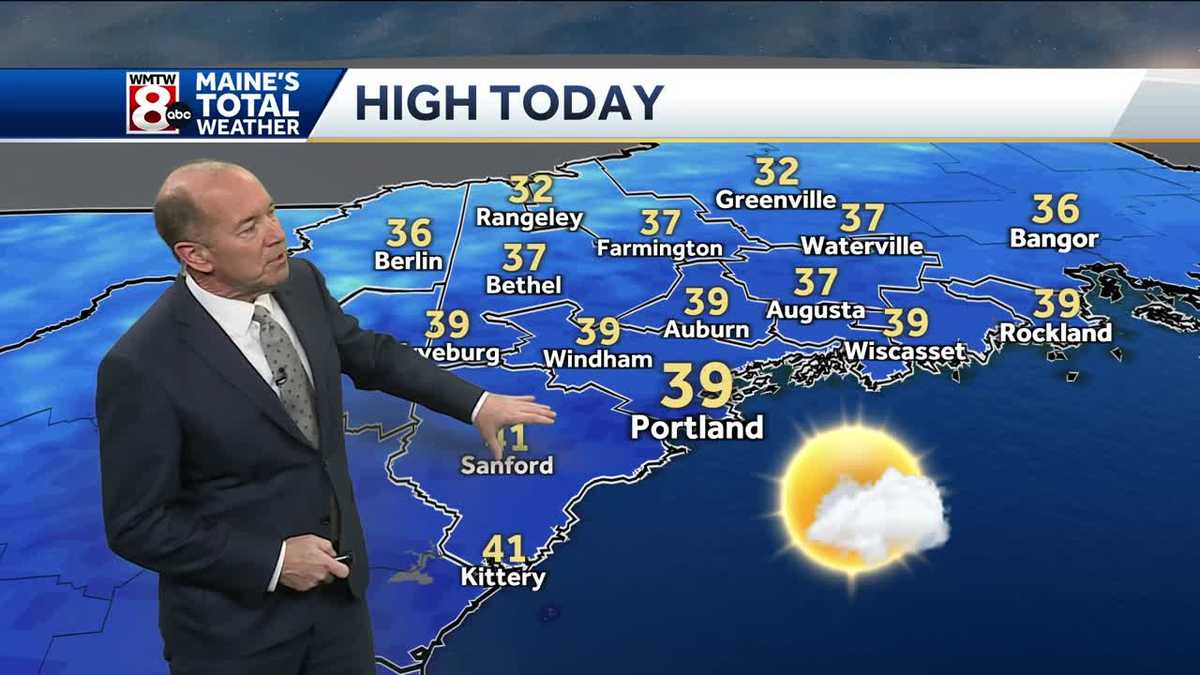 Midweek sunshine brings a milder day
