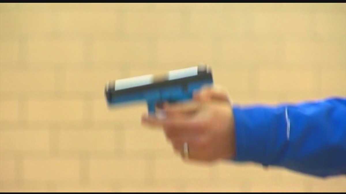 Real, empty guns used in training