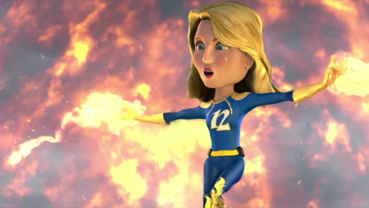 Check out the WXII Weather Superheroes!