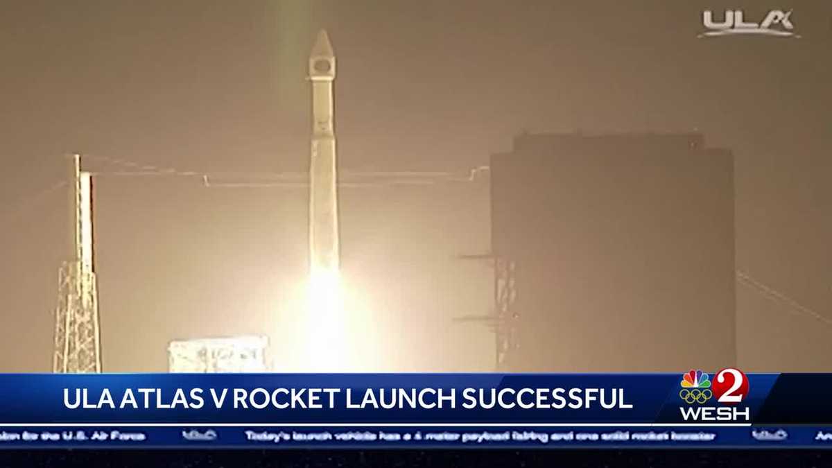 ULA Atlas V rocket launch successful