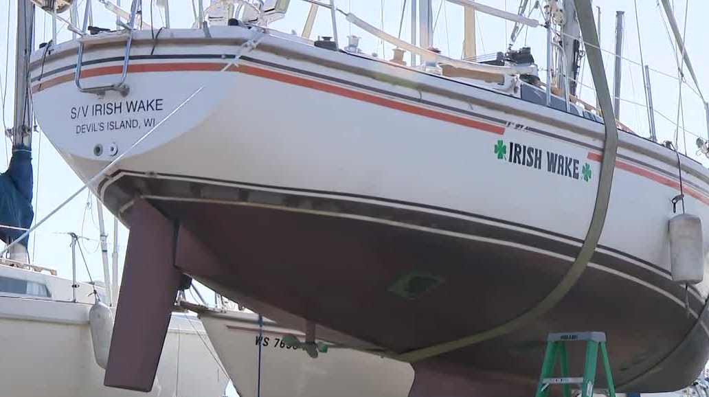 Boats lifted into Lake Michigan mark start of Milwaukee sailing