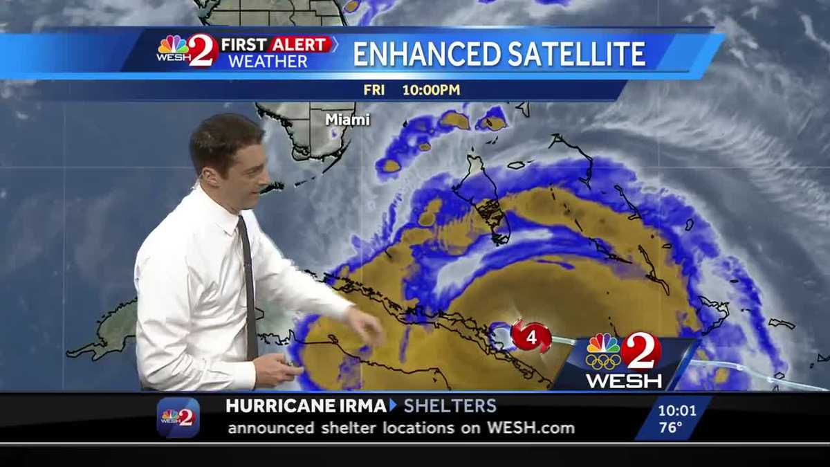 Tracking Hurricane Irma