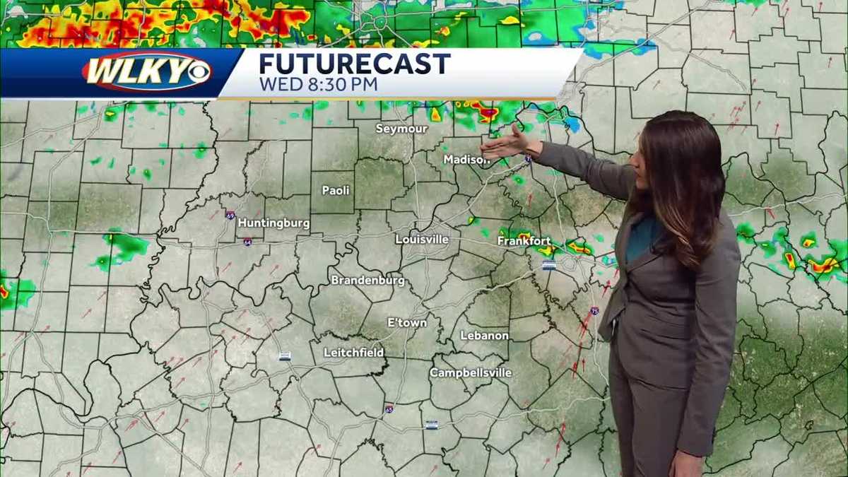 Slight to enhanced risk of severe weather