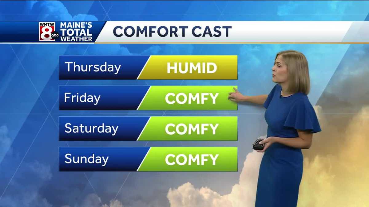 Gradual clearing underway, thunderstorms remain possible