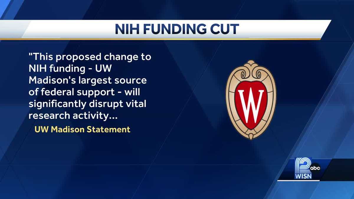 Major NIH funding cuts threaten medical research at UW-Madison