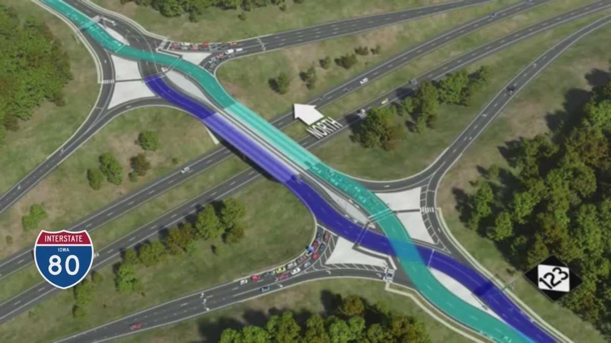 New Divergent Diamond intersections coming to Iowa
