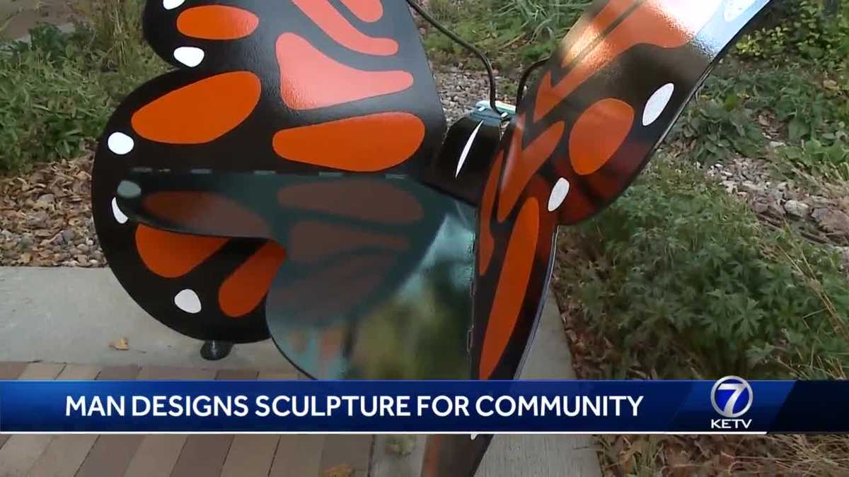 Dozens of butterfly sculptures will be on display soon in the metro all ...