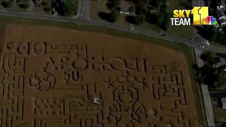 Summers Farm creates NASA corn maze to celebrate 50th anniversary
