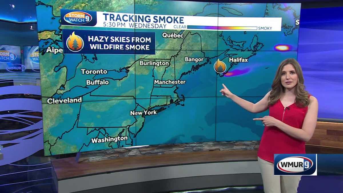 Canadian wildfires: Smoke forecast in NH