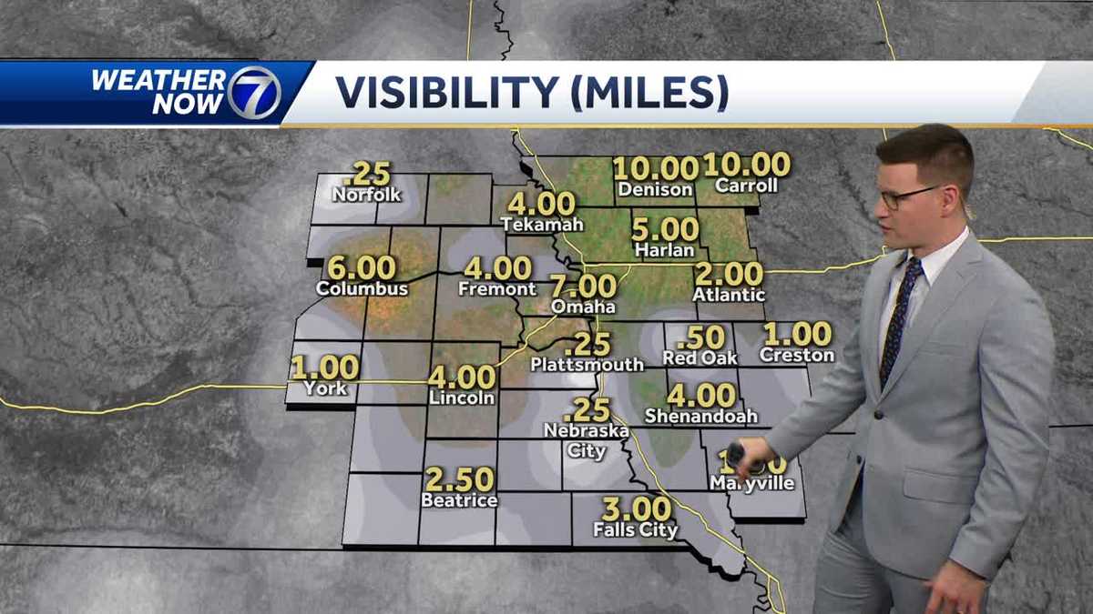 Omaha morning weather forecast for Friday, December 22
