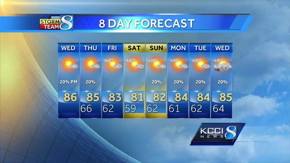 A look at your beautiful Wednesday forecast
