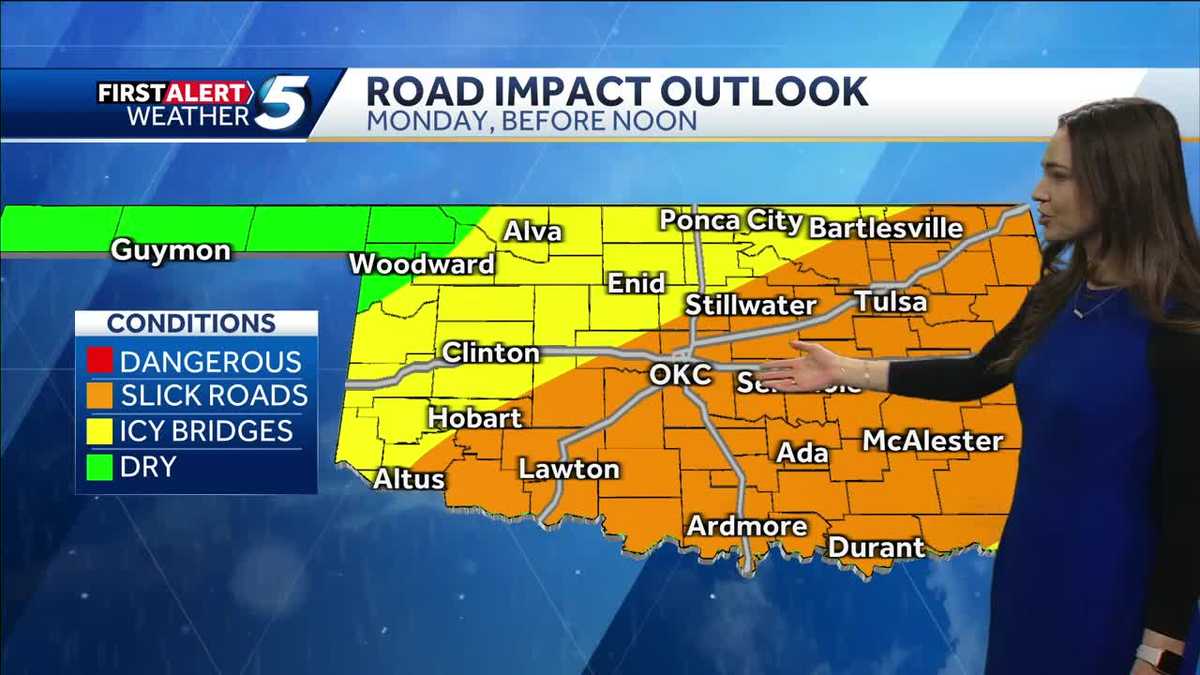 FORECAST: Icy Weather Moving In Today