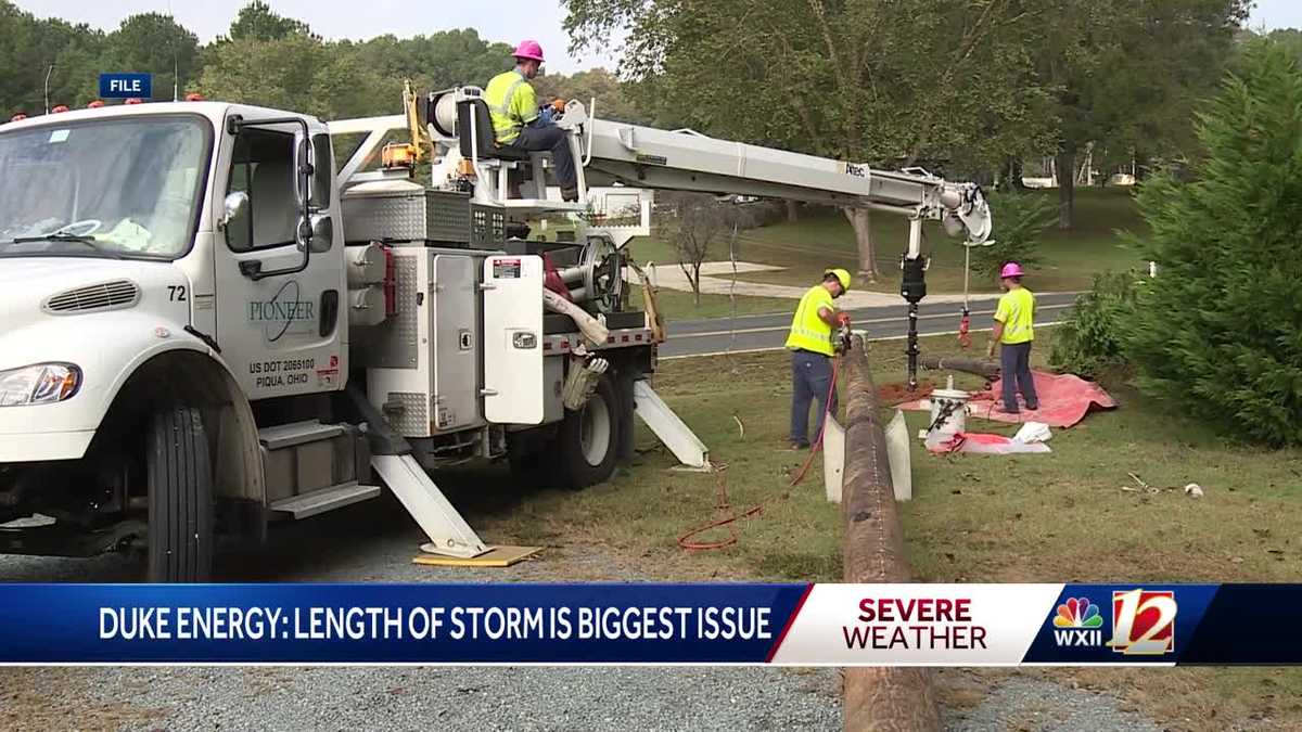 North Carolina: State-wide power outages increasing, Duke Energy ...