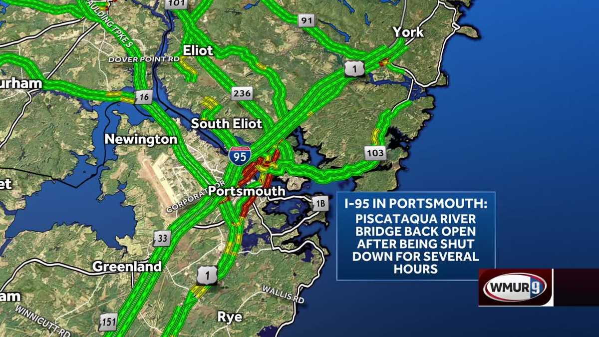 Traffic backups continue after I-95 bridge reopened