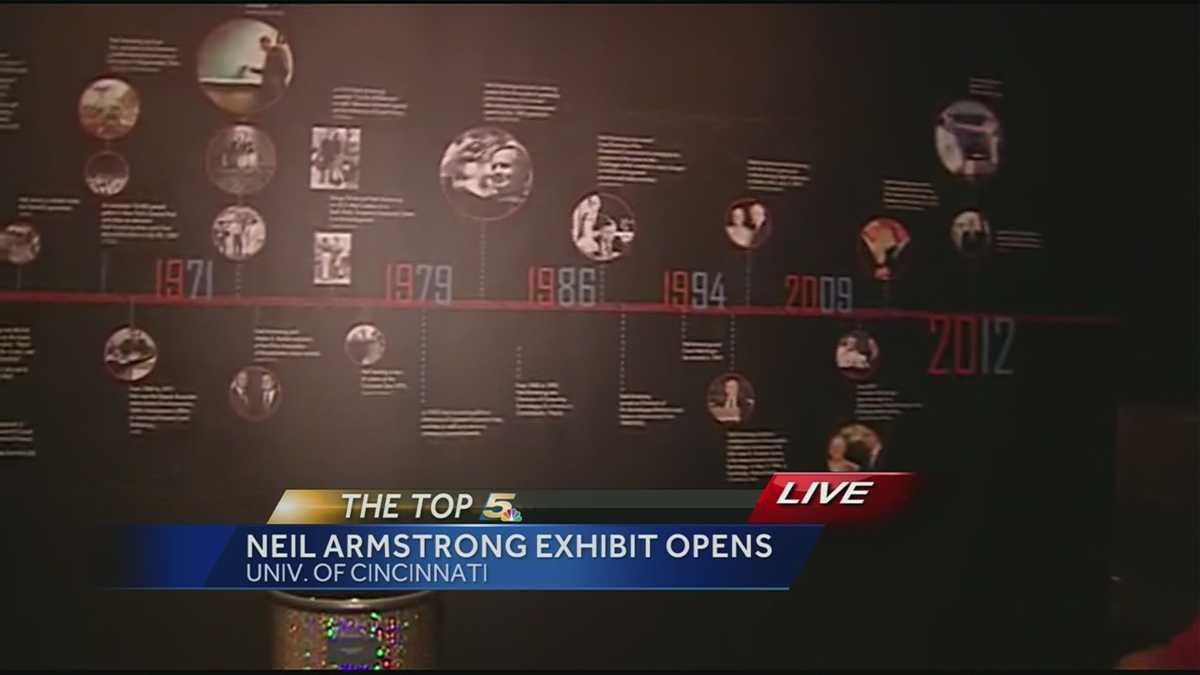 Neil Armstrong exhibit opens at UC