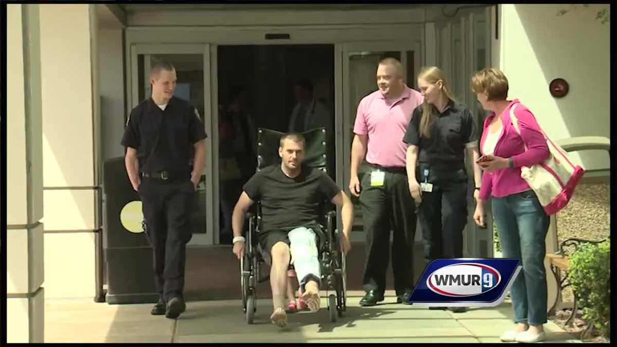 Accident victim thanks rescuers