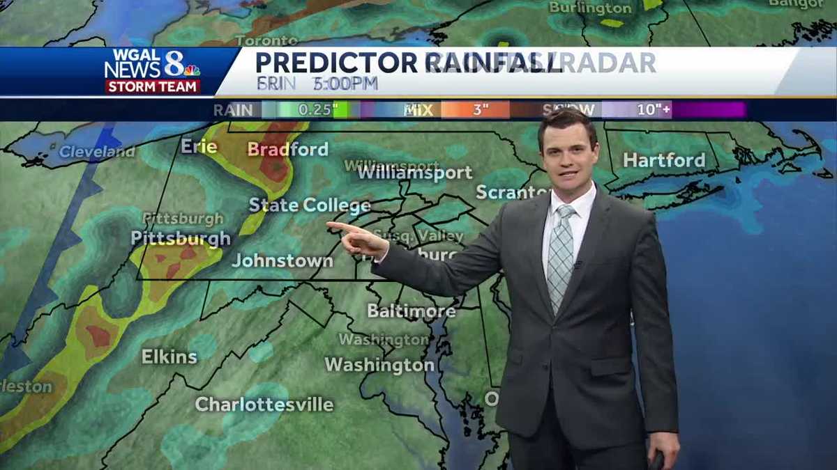 Heavy rain overnight, but a better Saturday expected