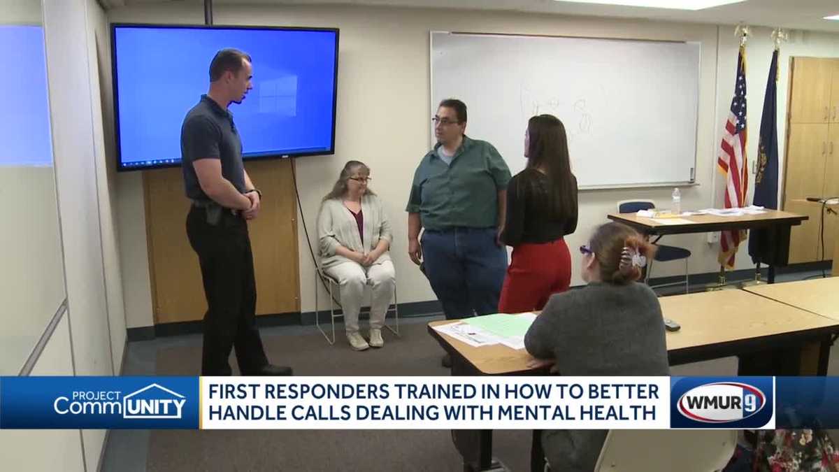NH first responders learn how to help people in mental health crisis