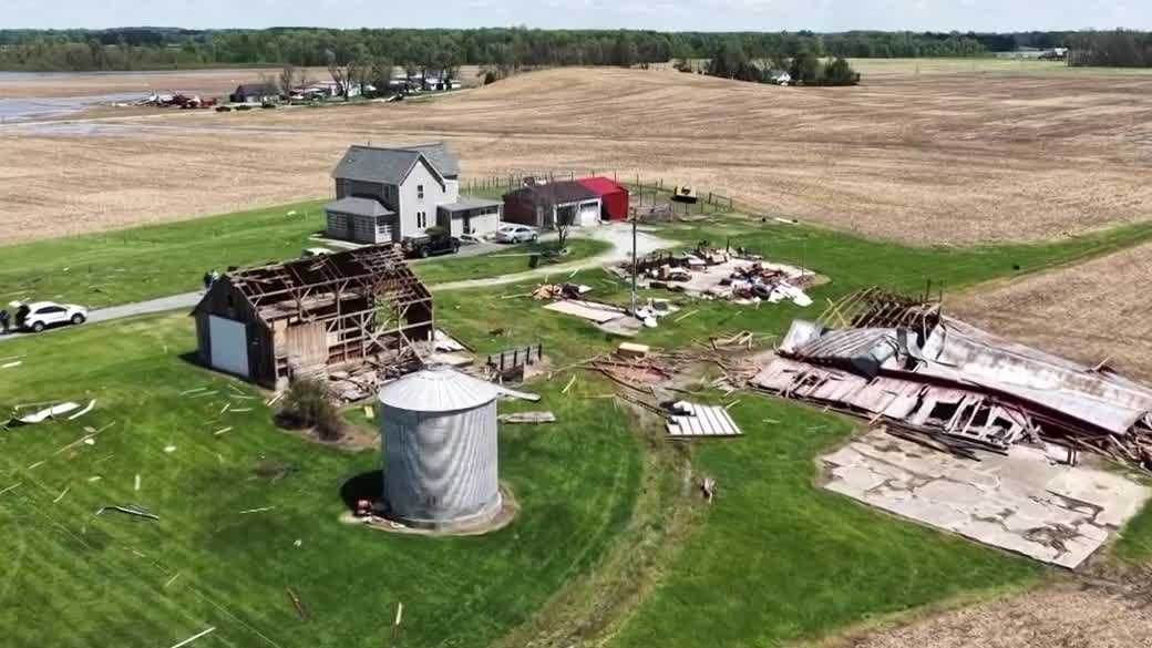 EF-1 Tornado leaves behind damage in Jackson County