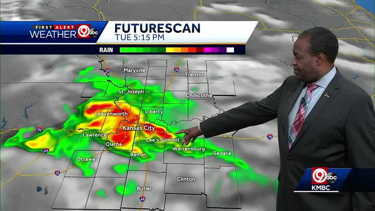 Tuesday rain will bring a nice cool down on Wednesday