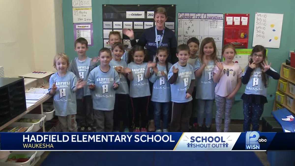 11/2 School Shout Out: Hadfield Elementary School