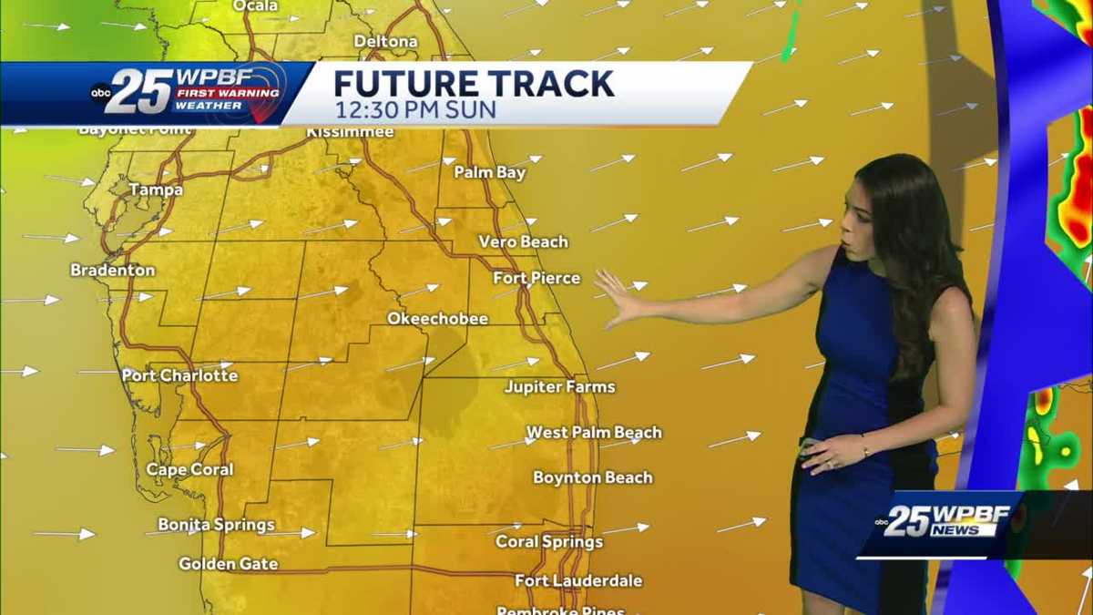Cold front moves in tonight; Rain and cooler conditions