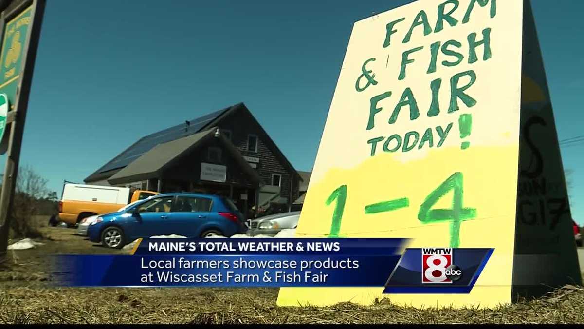 Farmers showcase products at Wiscasset fair