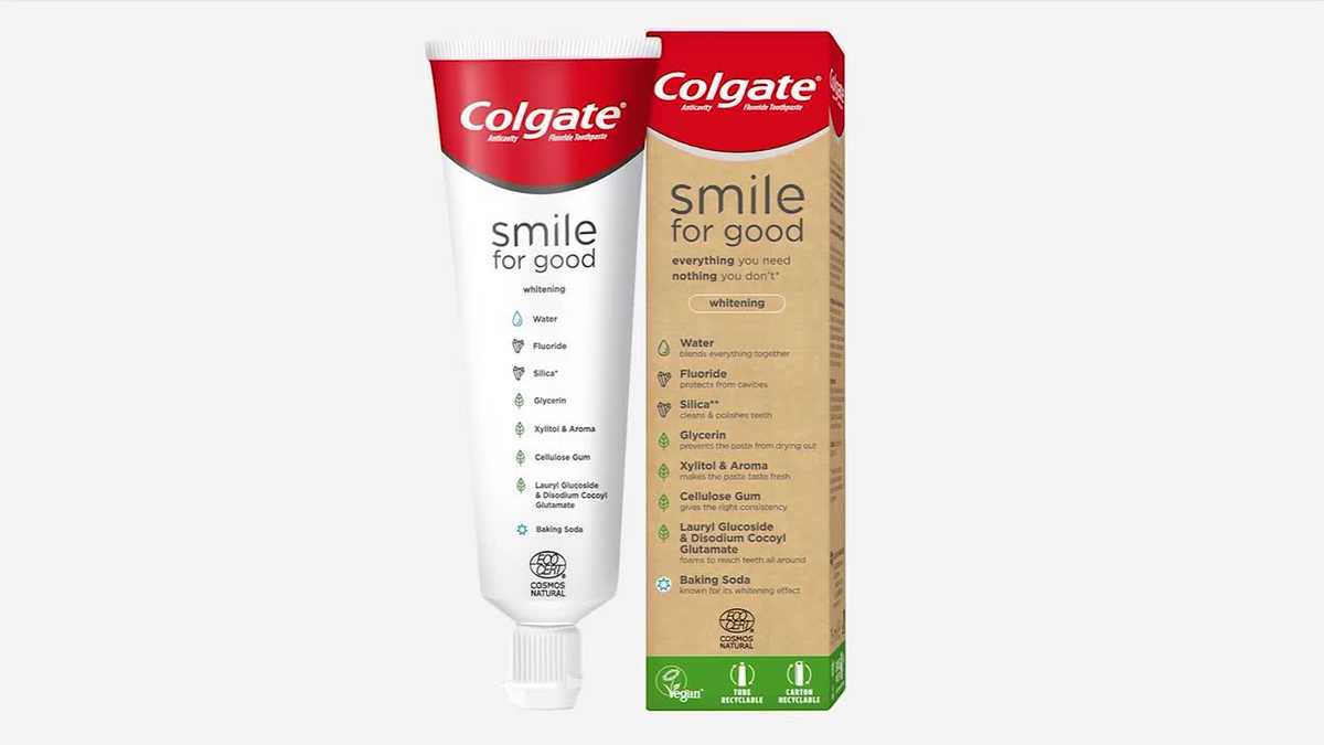 Colgate going green with recyclable toothpaste tubes