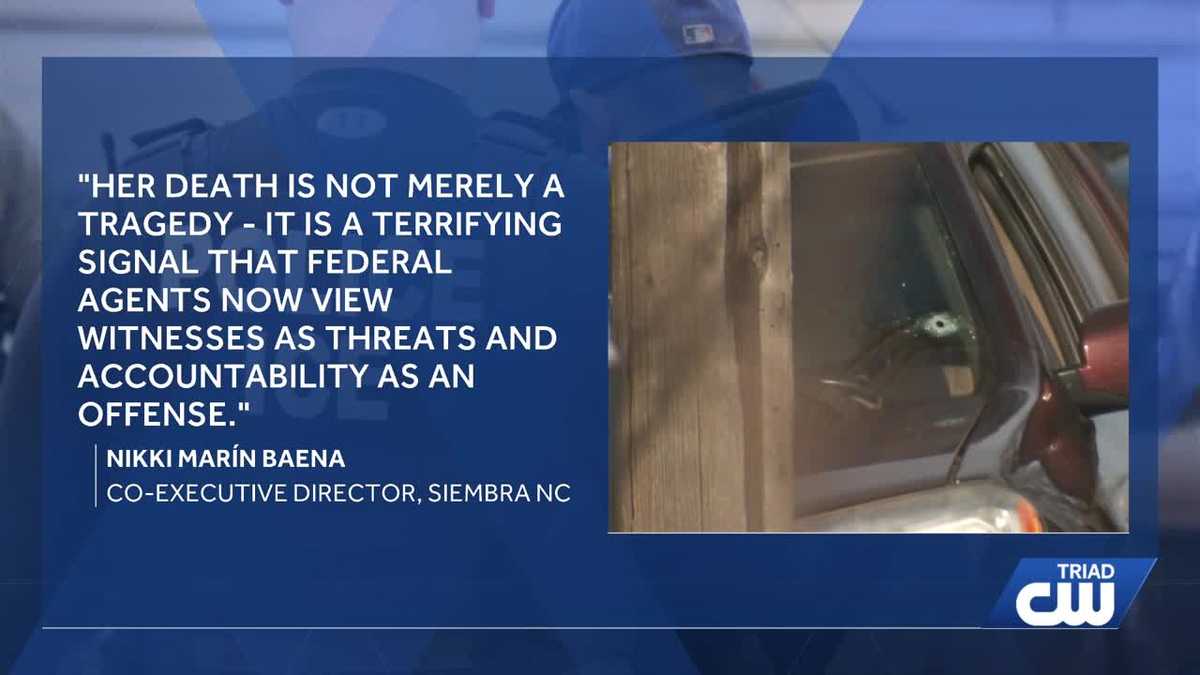 "Siembra NC" speaks out after ICE officer shoots woman