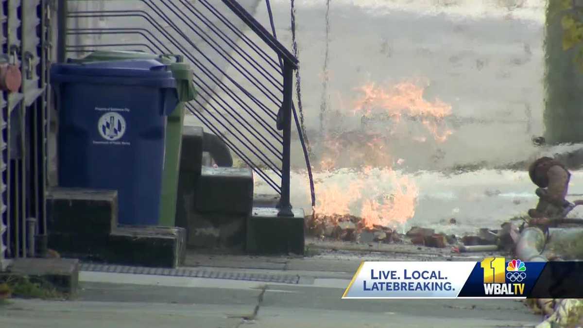 Baltimore rowhome explosion, fire under investigation