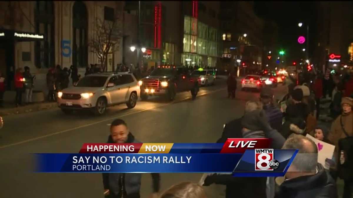 'Say No to Racism' rally kicks off in Monument Square