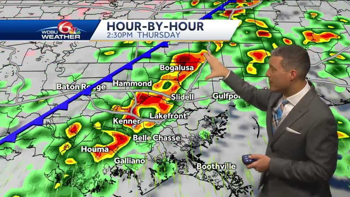 Rain Today, Possibly Severe Storms and a Flood Threat Tomorrow