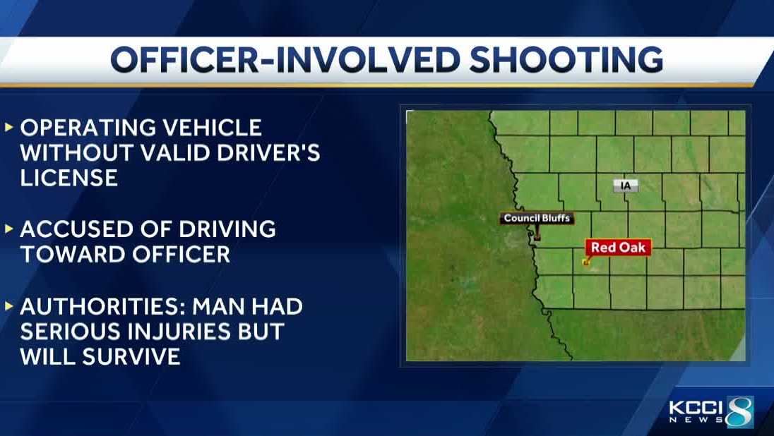 Iowa DCI investigating after officer shoots, seriously injures man