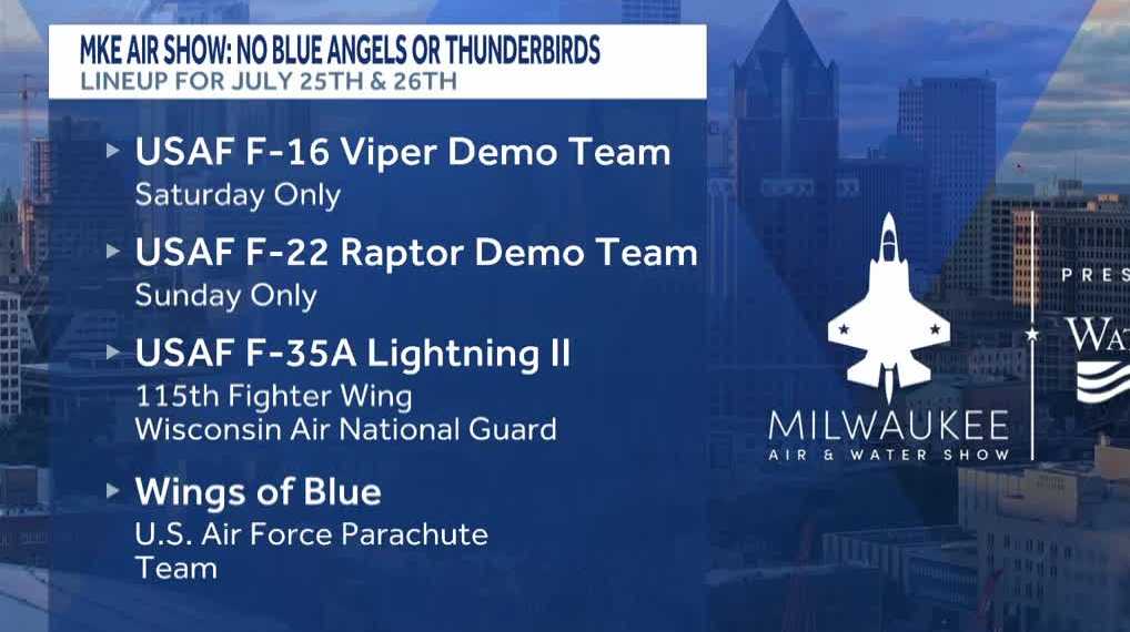 Milwaukee Air and Water Show announces performers for 2026 - WISN