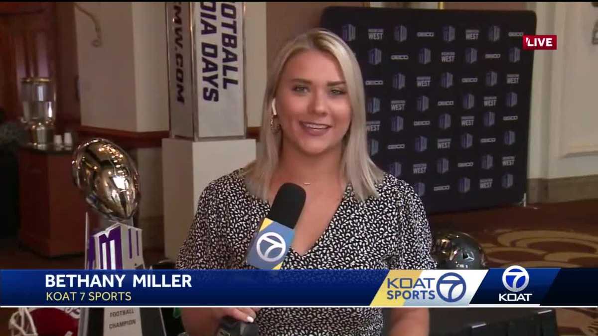 KOAT 7 Sports live in Las Vegas, NV for MW Media Days