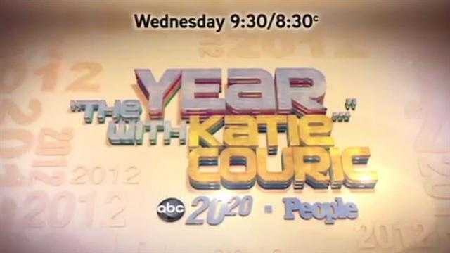 'The Year With Katie Couric' tonight on KMBC at 8:30